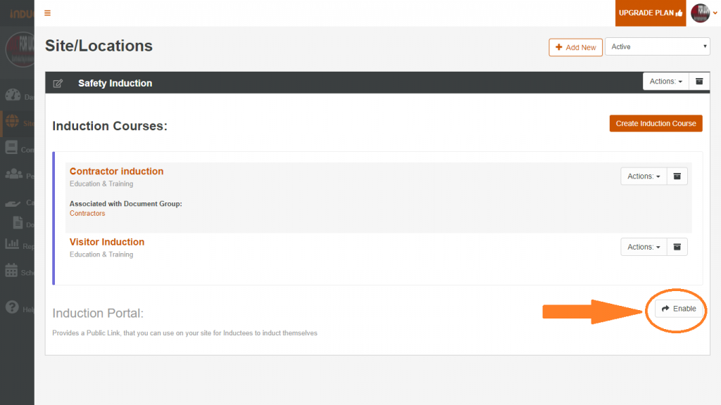 7 Sending out an invite - Induct For Work Australia | Online Training